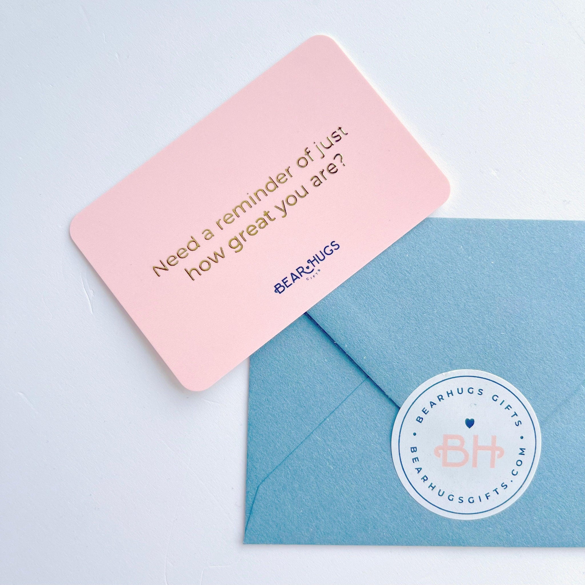 Personal Cheerleader Hotline Card – BearHugs